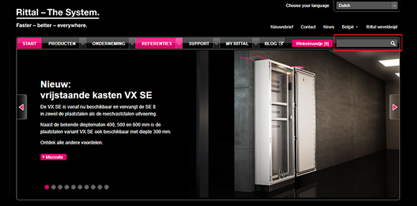 FAQ: Productinformatie ophalen | Rittal